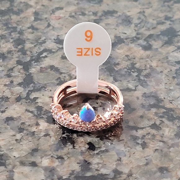 Bomb Party | Jewelry | Bomb Party Rbp5954 Azure Blue Fire Opal The ...